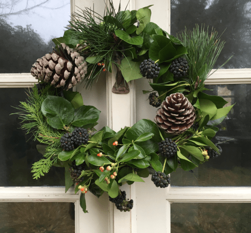 Christmas Wreath workshop | art workshops and creative parties